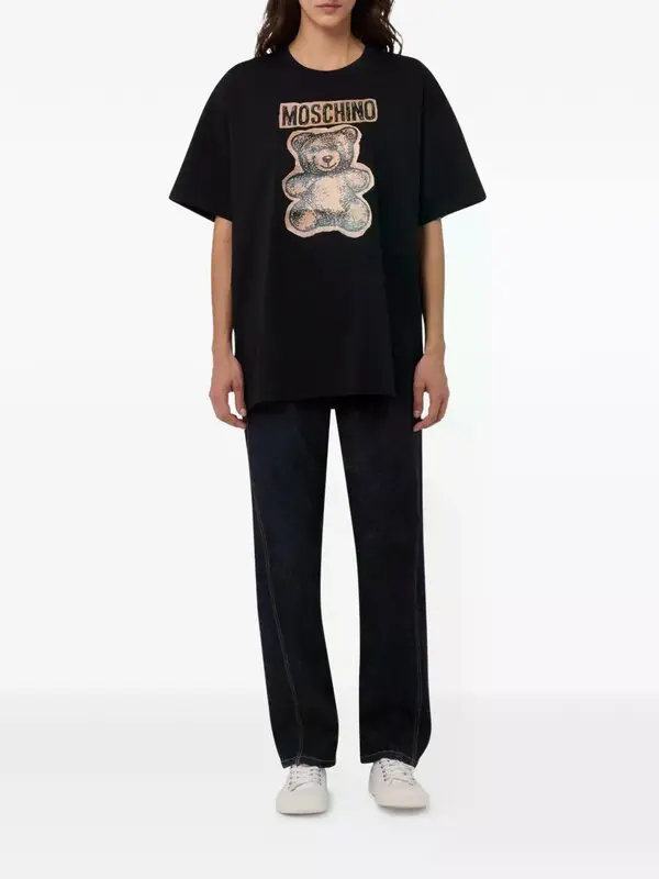 Moschino Print Teddy Bear T-shirt