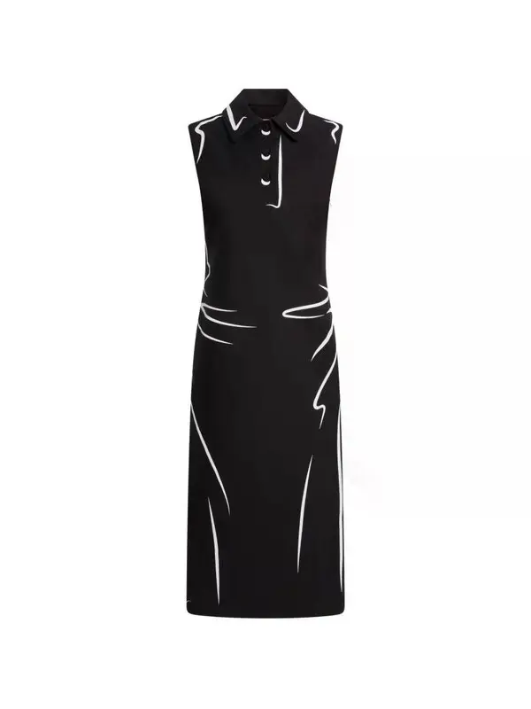 Moschino Sleeveless Midi Dress