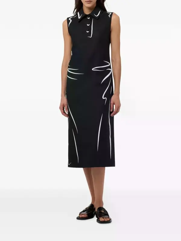 Moschino Sleeveless Midi Dress