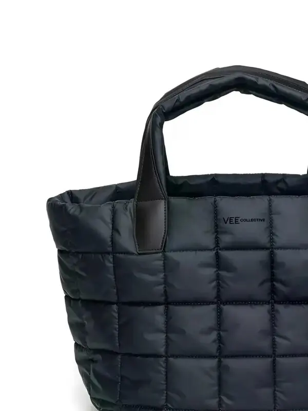 VEECOLLECTIVE Porter Quilted Tote Bag - Blue