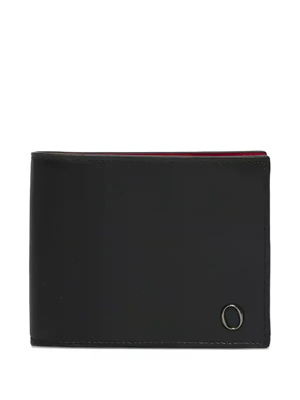 Orciani Spyder Logo-plaque Wallet - Black