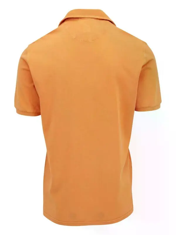 Fedeli Short-sleeve Cotton Polo Shirt