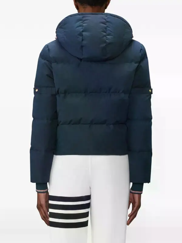 Thom Browne Waxed-tech Down Jacket