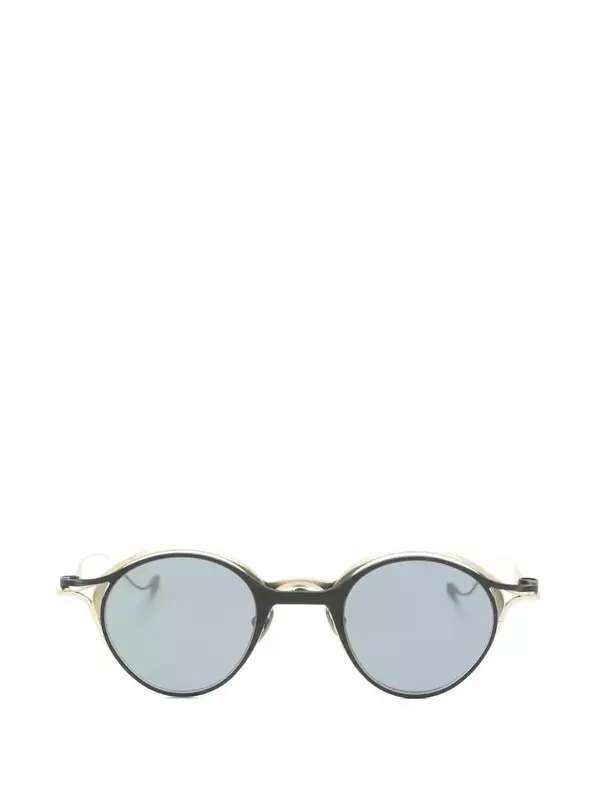 RIGARDS Round-frame Clip-on Eyeglasses - Gold