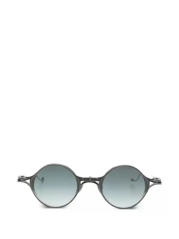 RIGARDS X Tva Round-frame Clip-on Eyeglasses - Black