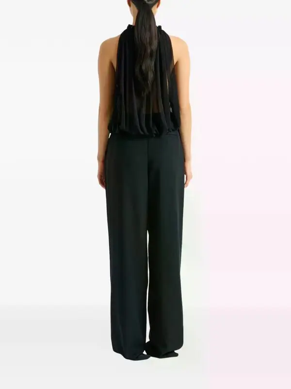 Balmain Sleeveless Muslin Top