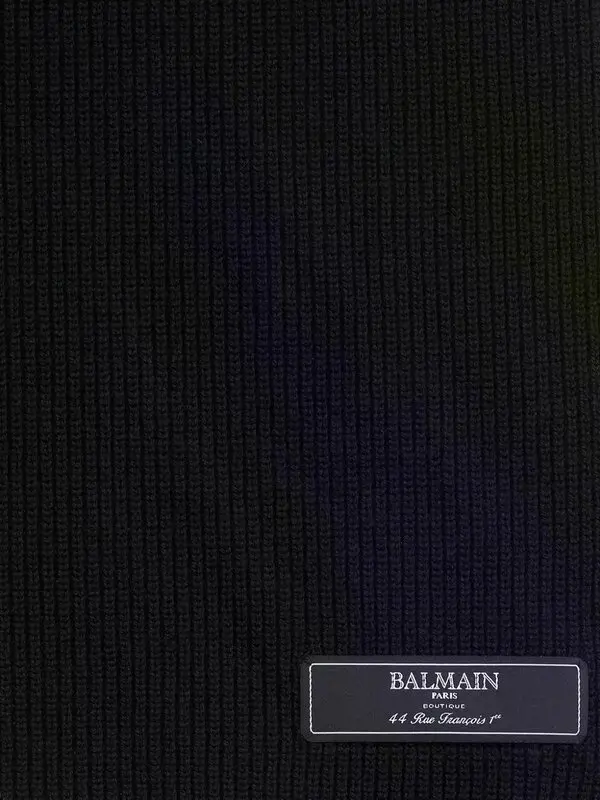 Balmain Paris Wool Scarf