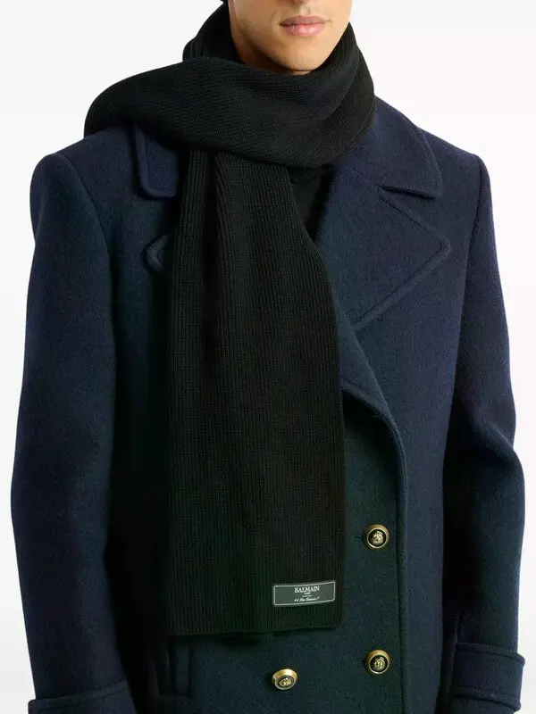 Balmain Paris Wool Scarf