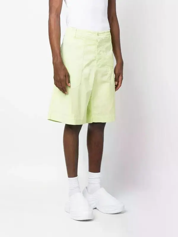 Moschino Embroidered Logo Knee-length Shorts