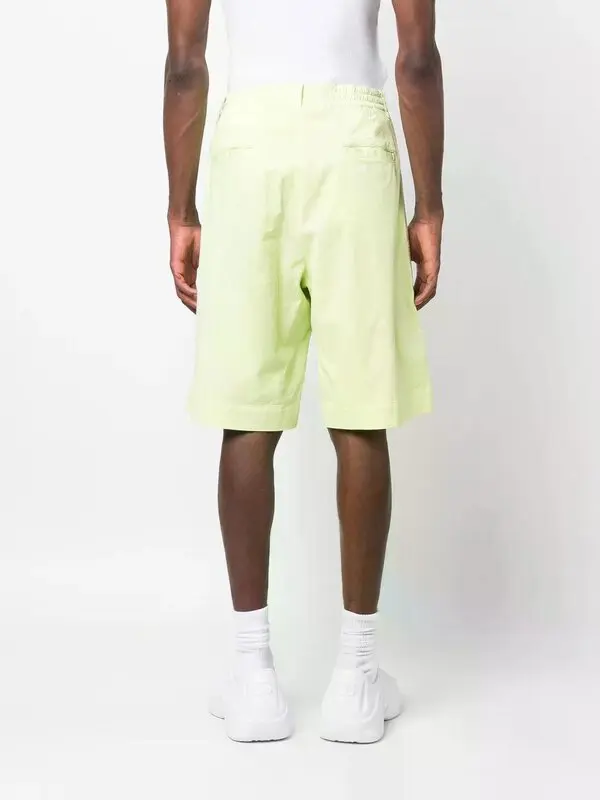 Moschino Embroidered Logo Knee-length Shorts