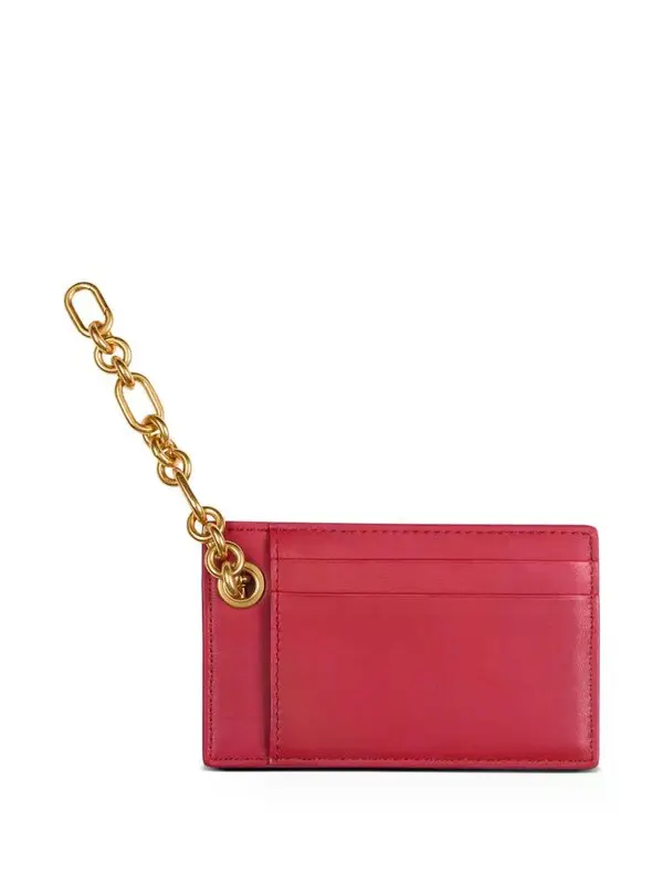 Balmain Pulse Card Holder In Smooth Leather
