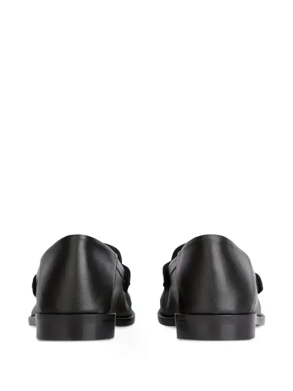 Balmain Sync Leather Loafers