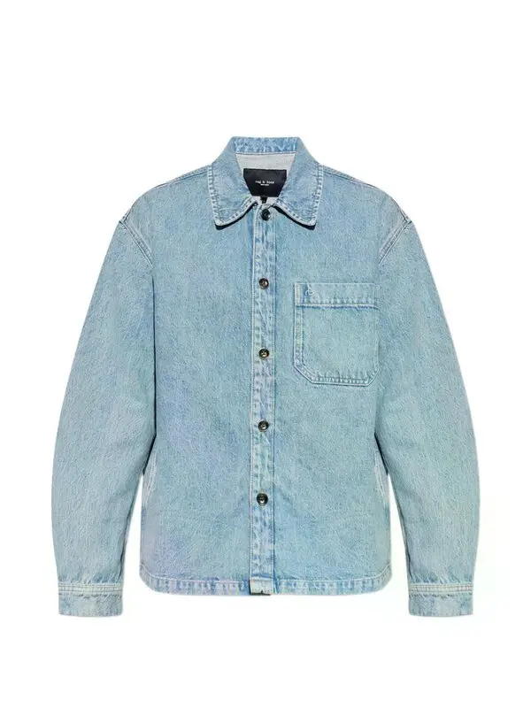 Rag & Bone Denim Button-up Jacket