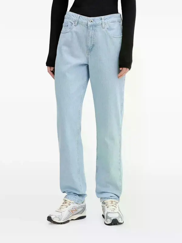 Karl Lagerfeld Logo Patch Jeans