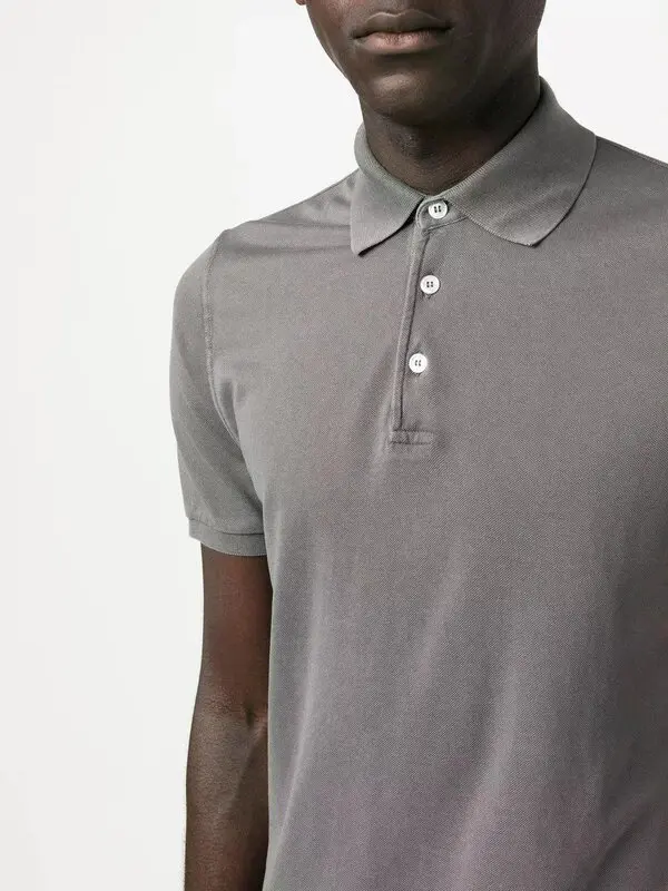Fedeli Piqué-weave Cotton Polo Shirt