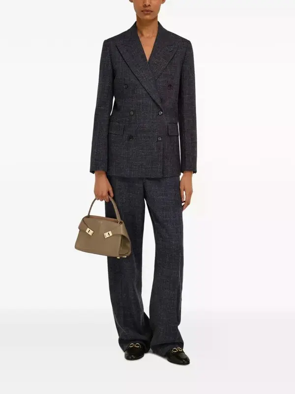 FERRAGAMO Hug Soft Bicolor Handbag - Neutrals
