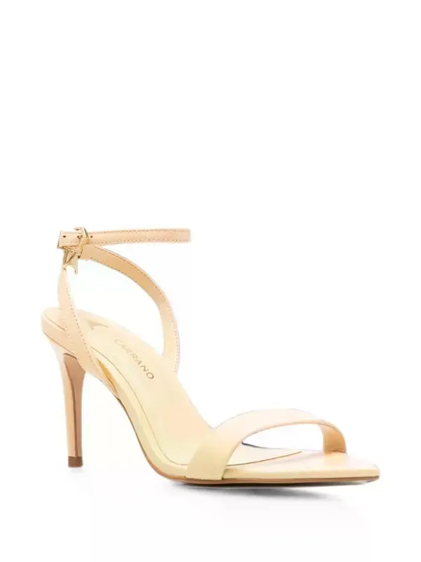 ANDREA CARRANO Buckle-fastening Pointed-toe Sandals