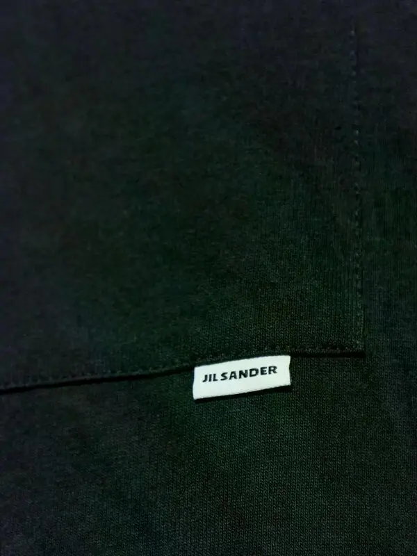 JIL SANDER Chest-pocket T-shirt - Black