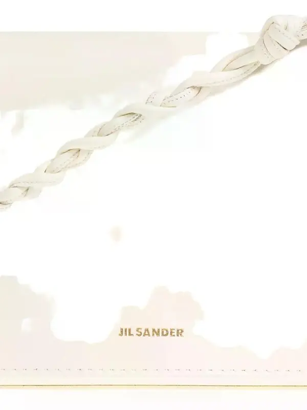 JIL SANDER Braided-strap Leather Wallet