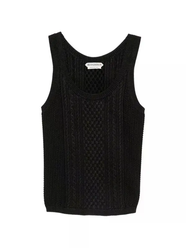 JW Anderson Cable Knit Sleeveless Top