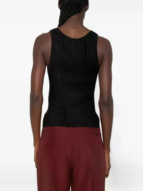 JW Anderson Cable Knit Sleeveless Top