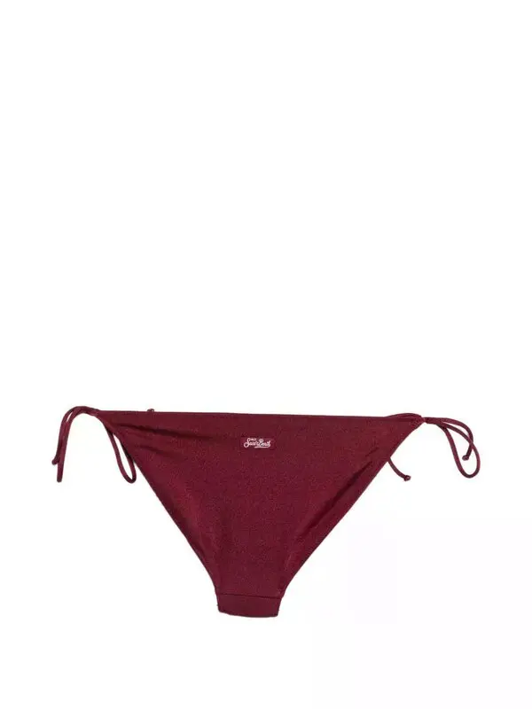 MC2 SAINT BARTH Virgo Side-tie Bikini Bottoms - Red