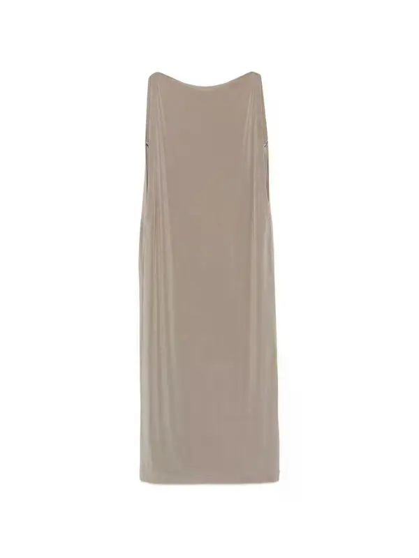 Issey Miyake Sleeveless Midi Dress