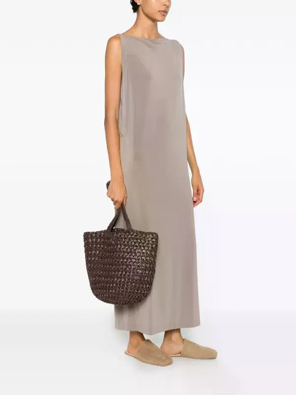 Issey Miyake Sleeveless Midi Dress