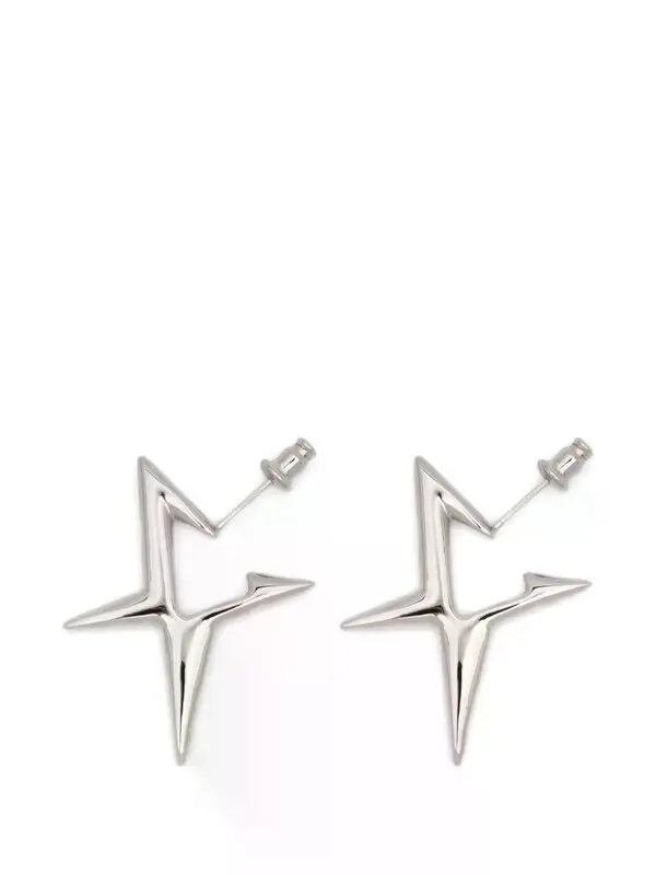 LAG WORLD Spikee Star Earring - Silver