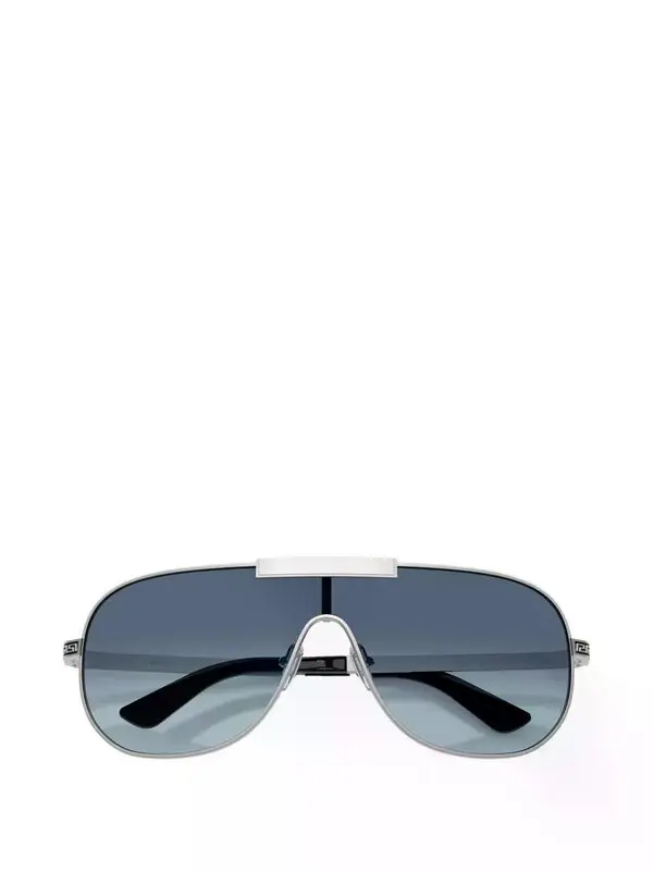 Versace Greca-detail Pilot-frame Sunglasses