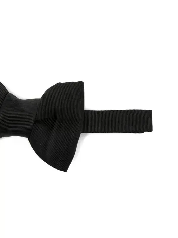 TOM FORD Ribbed-knit Bow Tie