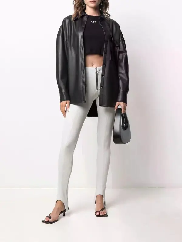 LOURDES High-rise Stirrup Leggings