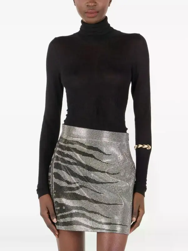Roberto Cavalli Fine Knit Long Sleeve Top