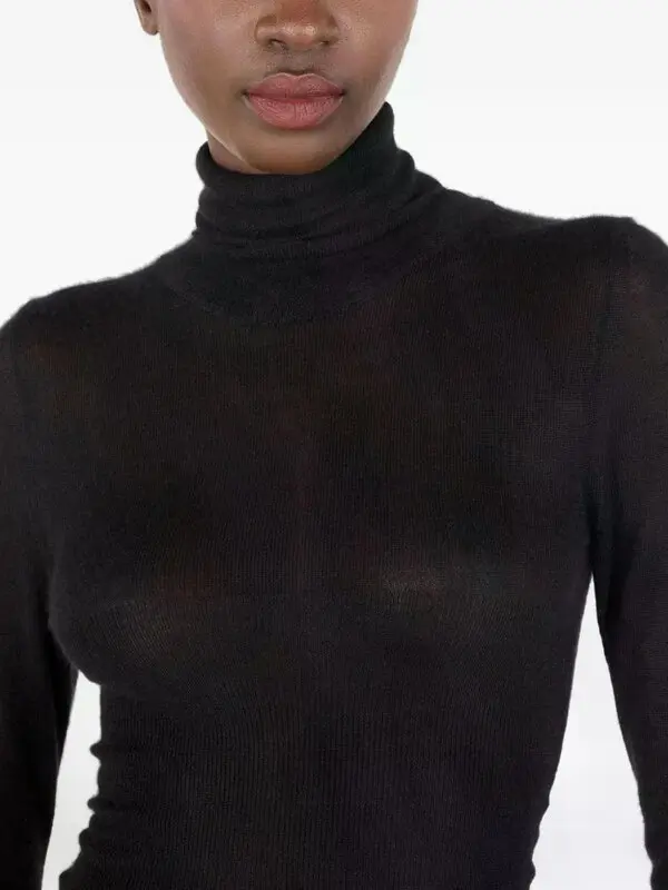 Roberto Cavalli Fine Knit Long Sleeve Top