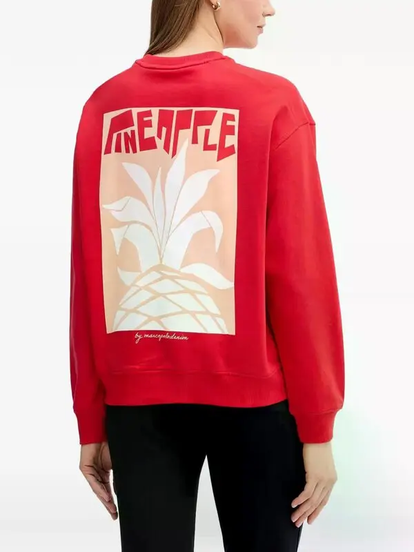 Marc O'polo Embroidered Pineapple Sweater