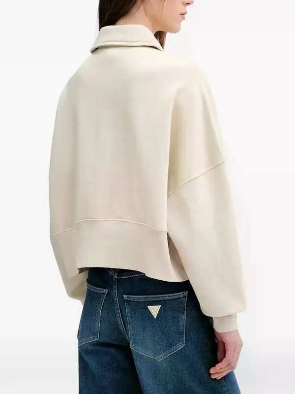 Marc O'polo Embroidered Logo Button-up Sweater
