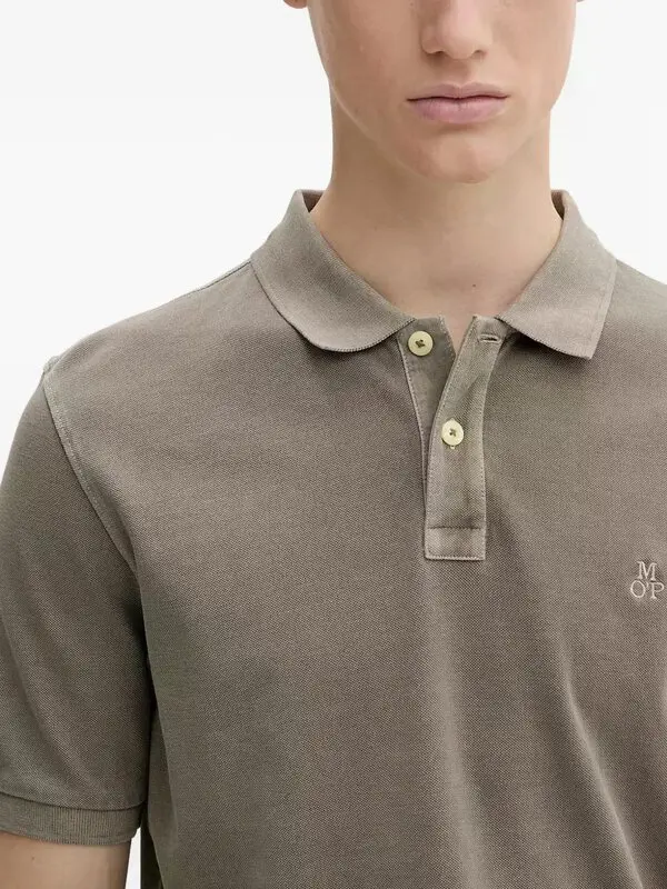 Marc O'polo Logo-embroidered Polo Shirt