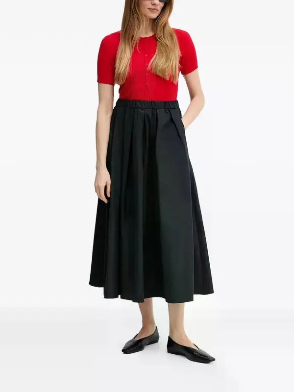 Marc O'polo Ribbed Knit Button-up Top