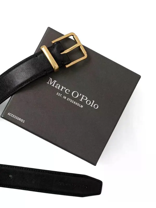 Marc O'polo Logo-debossed Buckle-fastening Belt