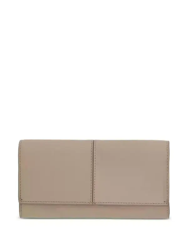 Marc O'polo Foldover Leather Wallet - Neutrals