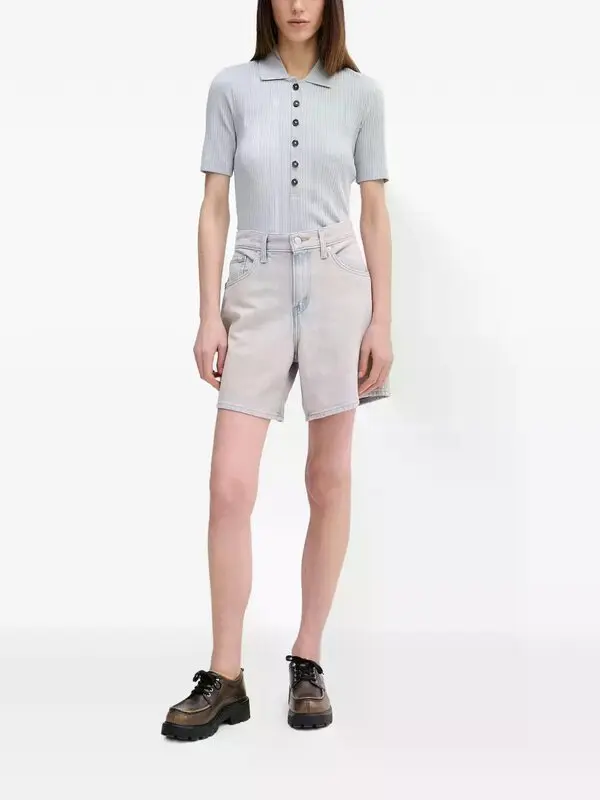 Marc O'polo Ribbed Knit Polo Shirt