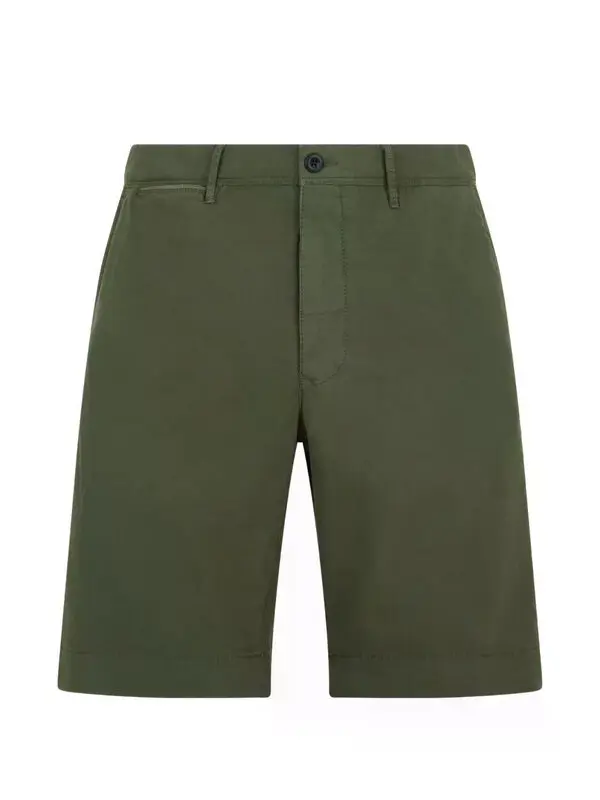 SLOWEAR Straight-leg Flap-pocket Shorts