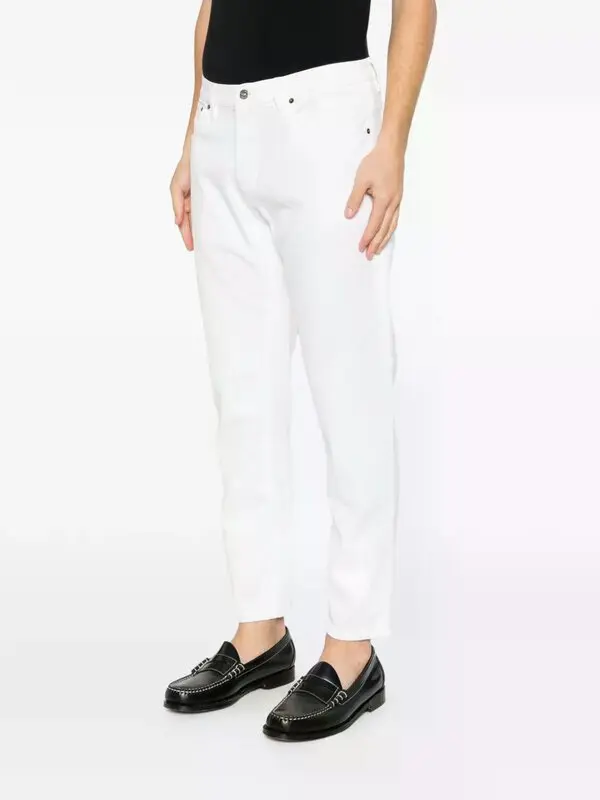 DONDUP Jeans With Logo Plaque