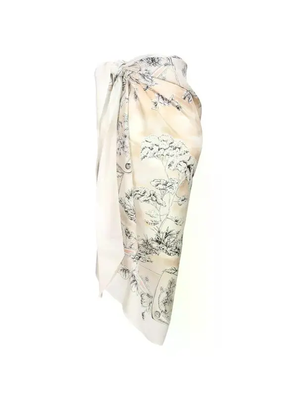 FERRAGAMO Silk Pareo