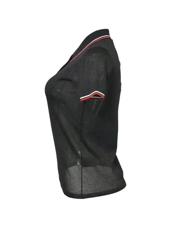 ALEXANDER WANG Semi-sheer Knit Polo Shirt
