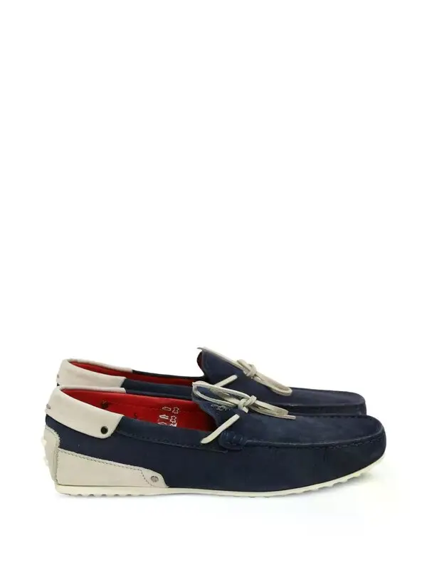 TOD'S Ferrari Bow Loafers