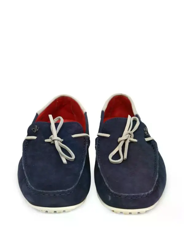 TOD'S Ferrari Bow Loafers