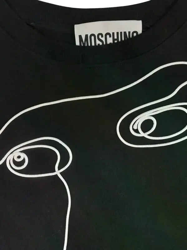 Moschino Face Embroidery T-shirt