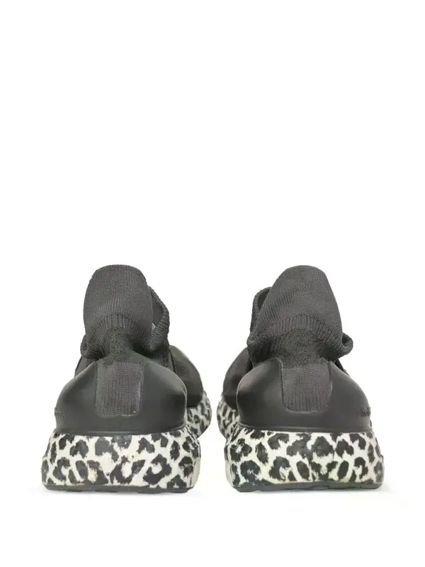 Adidas Ultra Boost Sneakers With Leopard Print Midsole - Black