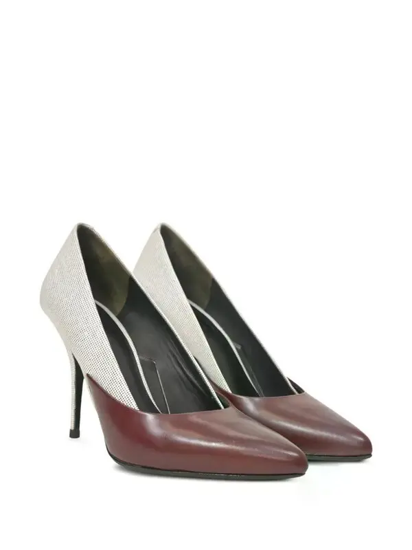 ALEXANDER WANG Two-tone Pointed-toe Pumps